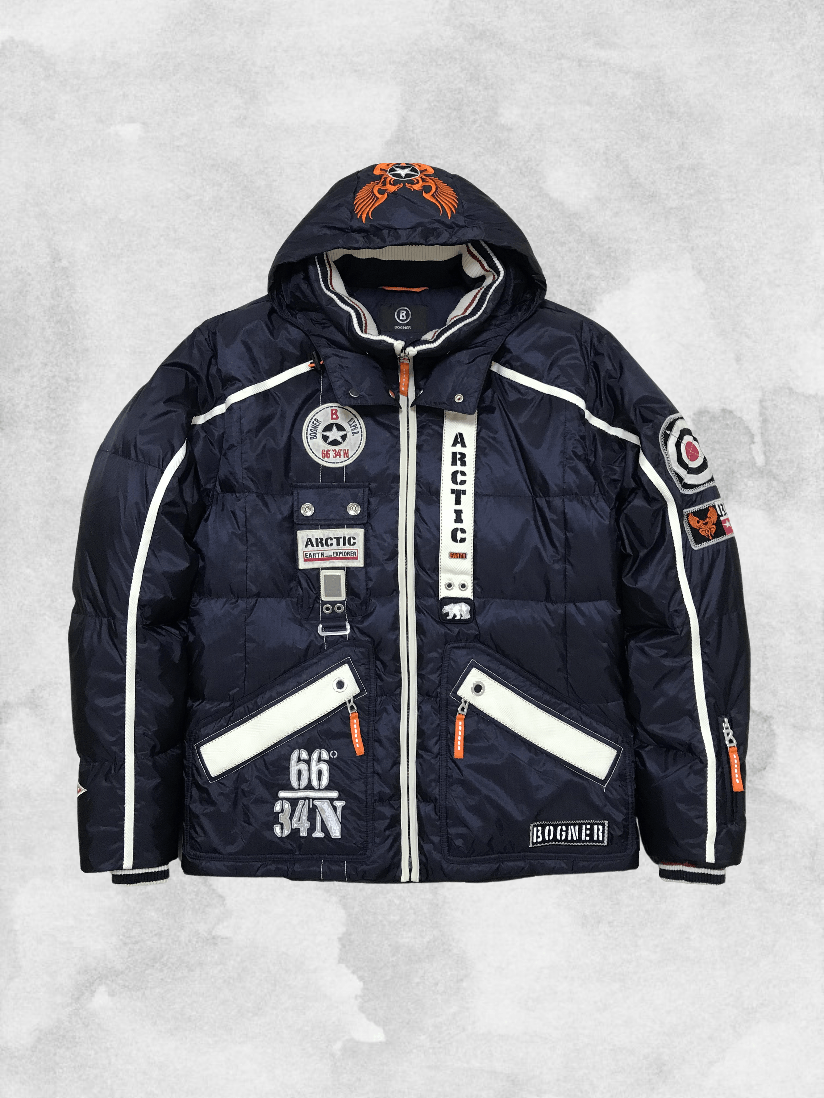 Bogner × Designer BOGNER Dagur-D Arctic Earth Ski Down Jacket Goan ...
