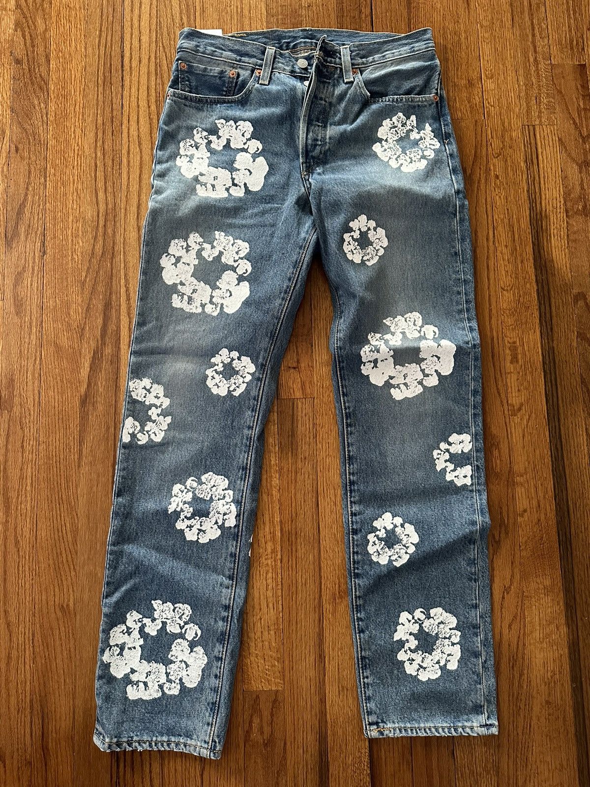 DENIM TEARS Denim Tears Cotton Wreath Jeans Medium blue | Grailed