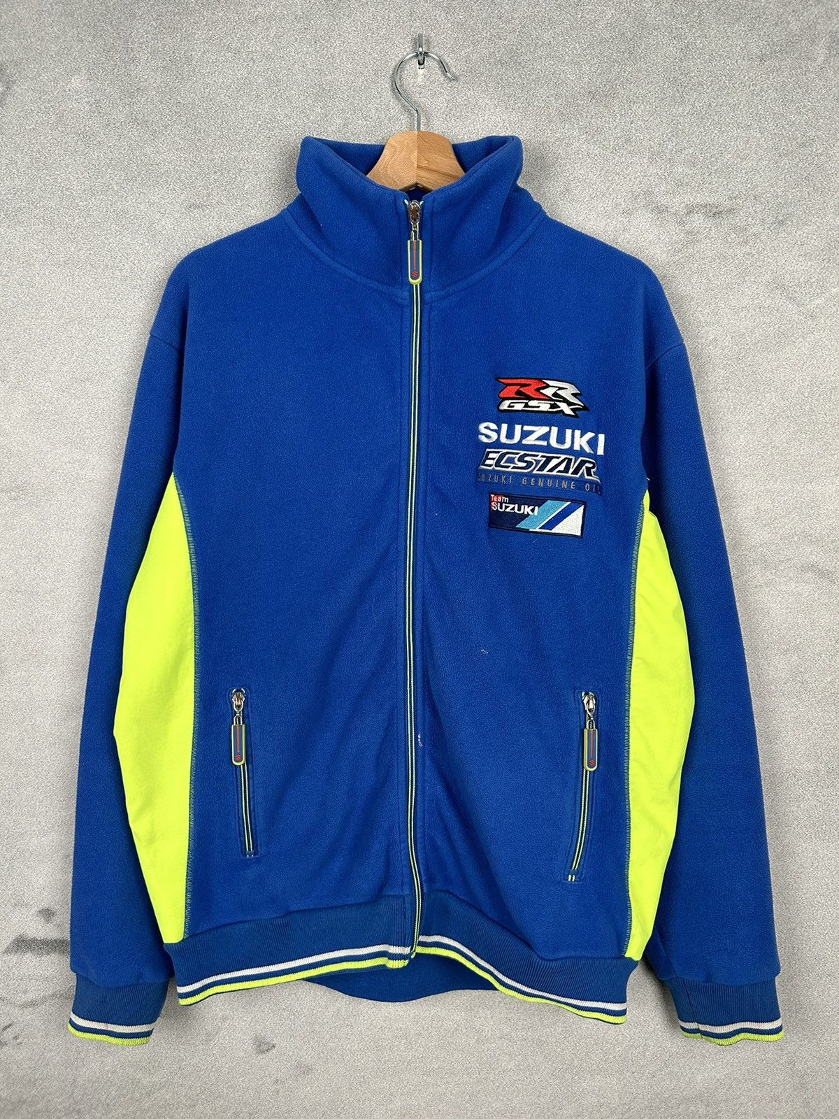 Racing × Vintage Vintage Suzuki Team Racing Fleece GSX RR Sport | Grailed