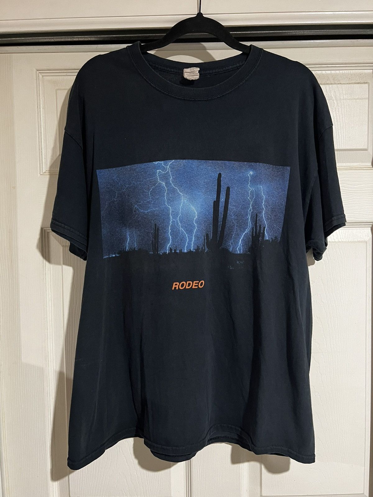 Travis Scott Travis Scott Rodeo Lightning Cactus Tee | Grailed