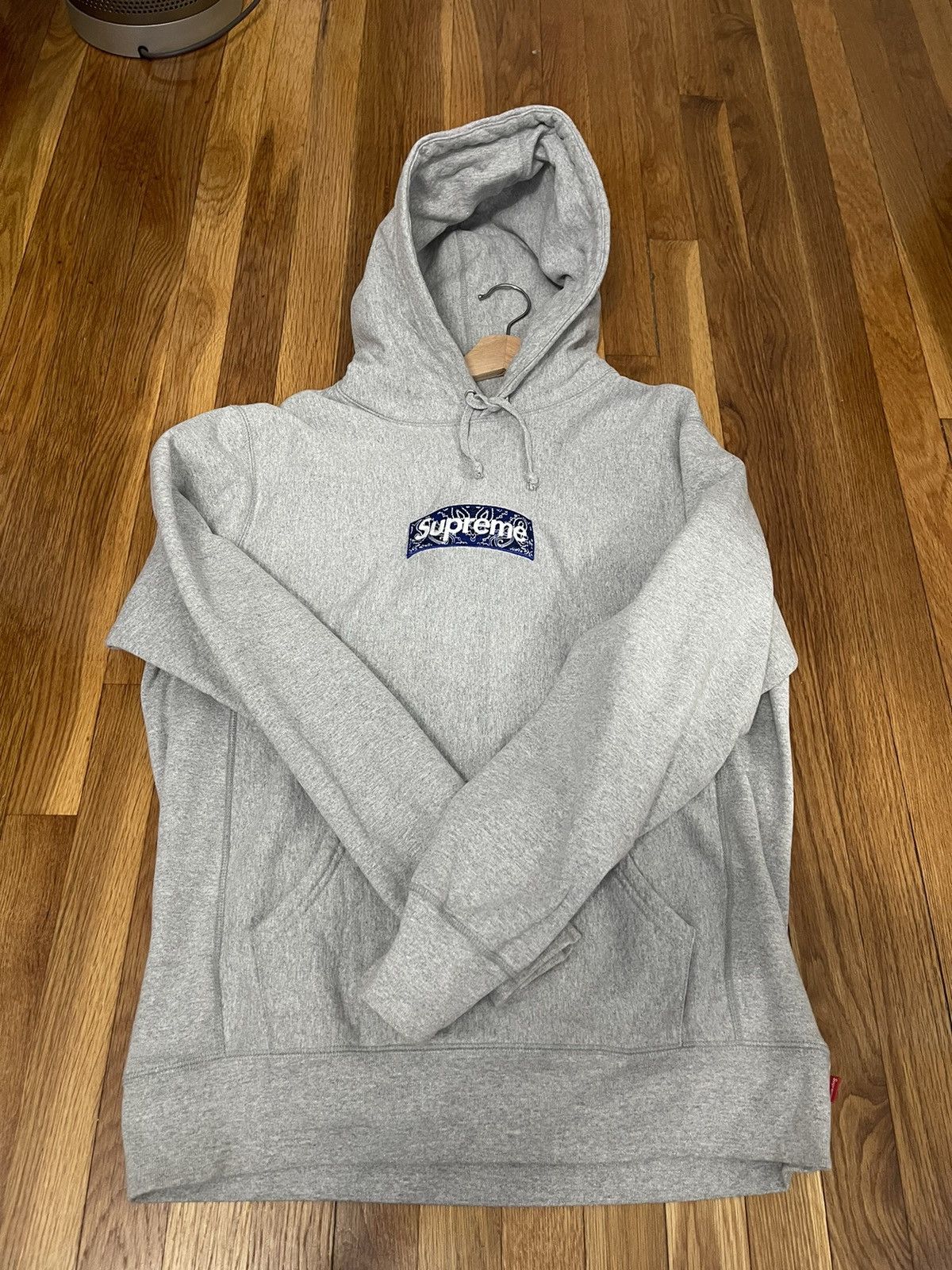 Supreme Supreme Grey Box Logo Bandana | Grailed