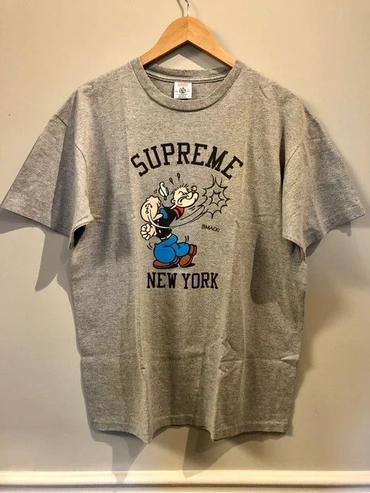 Supreme × Vintage Supreme Popeye Tee FW10 | Grailed