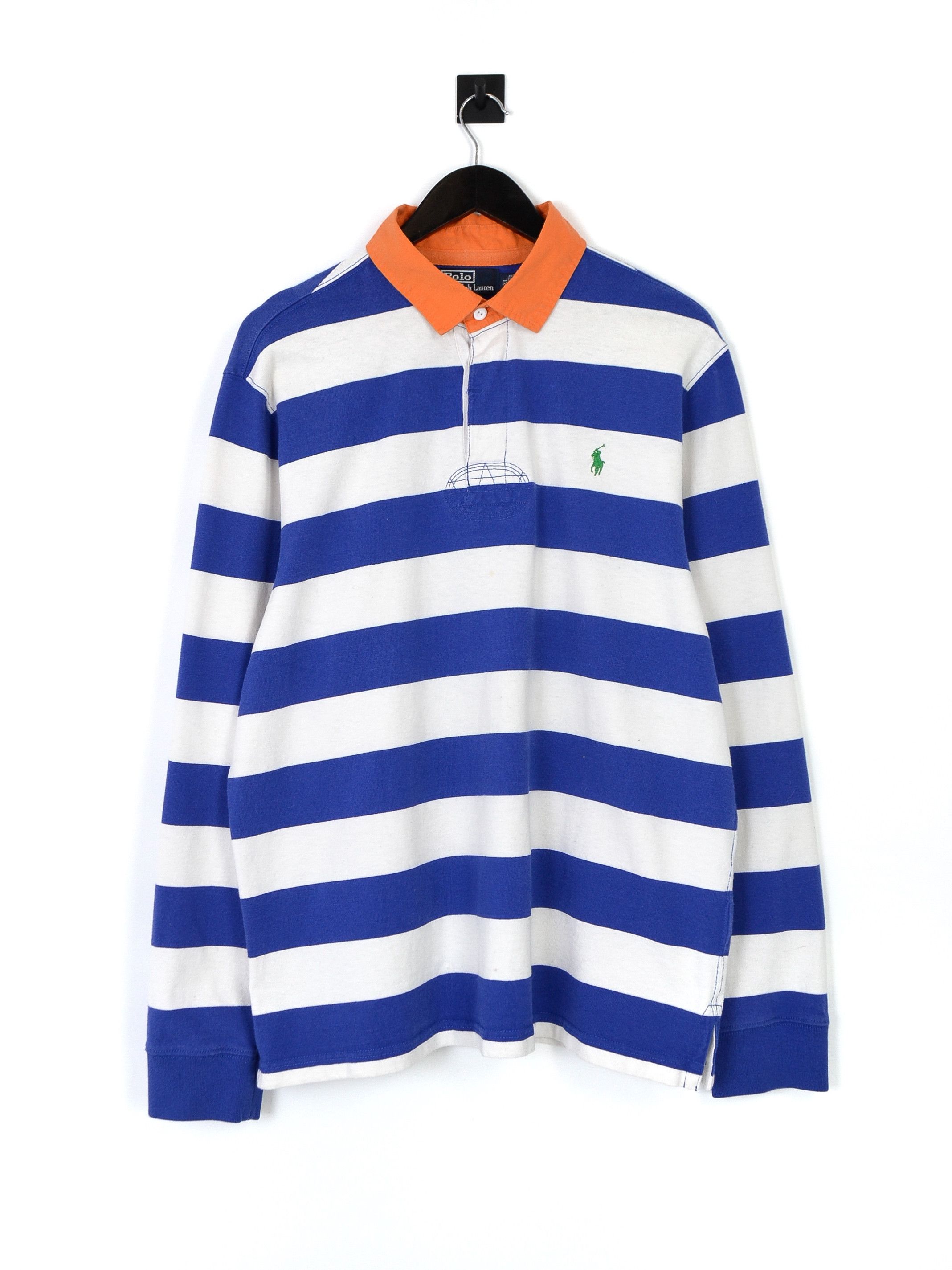 Polo Ralph Lauren Vintage Polo Ralph Lauren 90s Rugby Longsleeve Polo ...