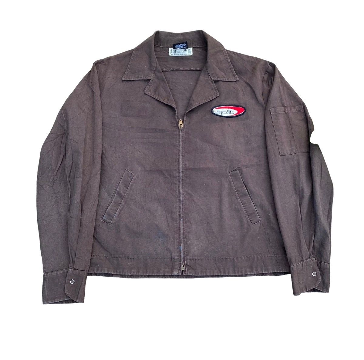 Split × Streetwear × Vintage Rare Vtg Split Skateboard Jacket | Grailed