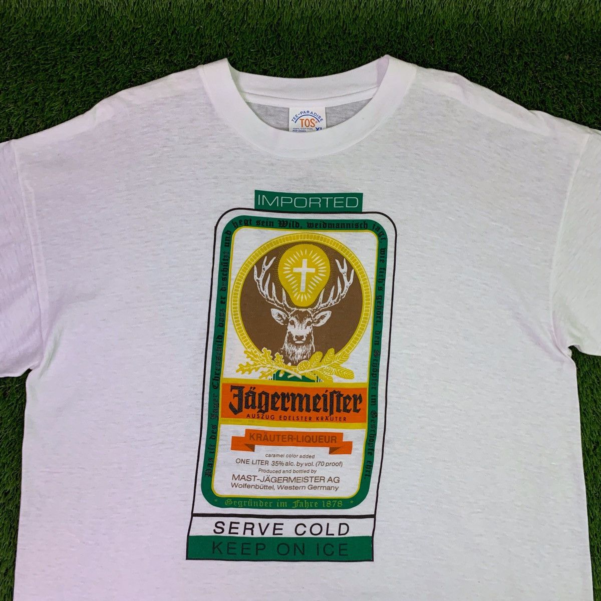 Vintage Vintage Jagermeister Logo So Smooth Rare T Shirt Size XL | Grailed