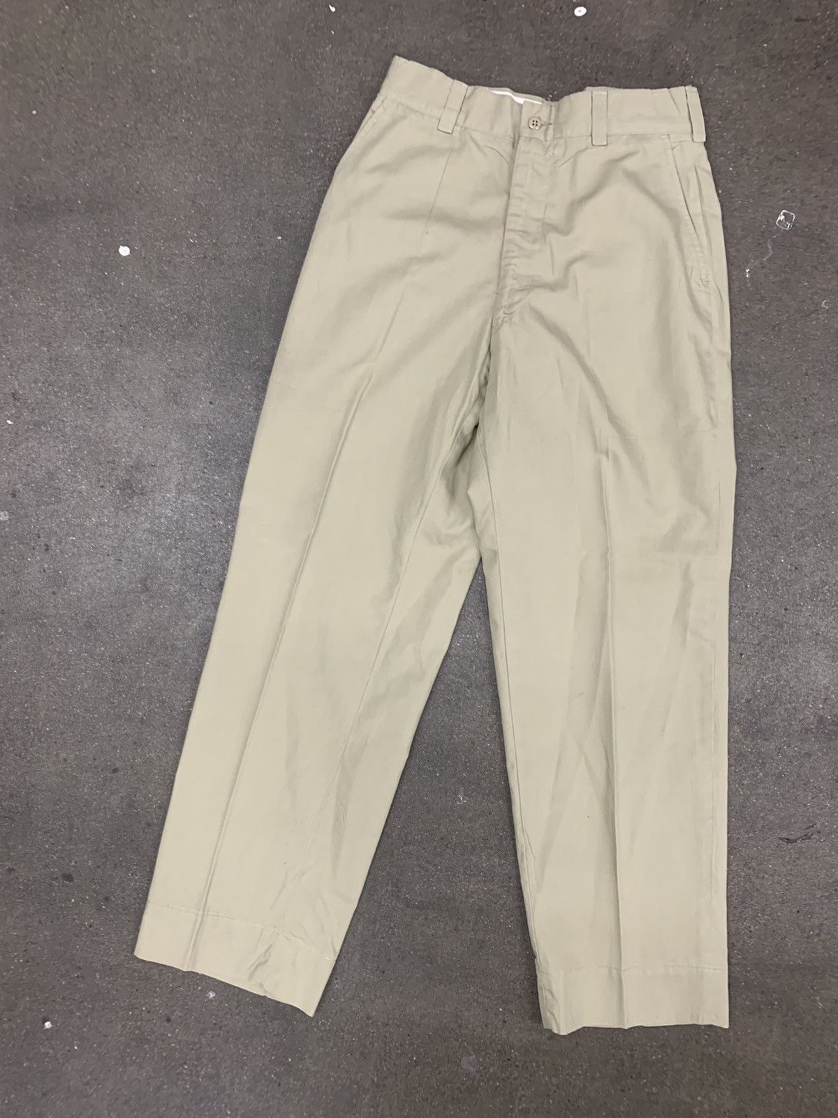 Military × Streetwear × Vintage Vintage 1950s US Army Khaki Pants 29 x ...