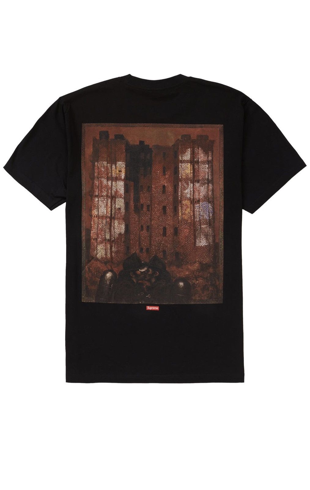 Japanese Brand × Supreme × Vintage Supreme Martin Wong Big Heat Tee ...