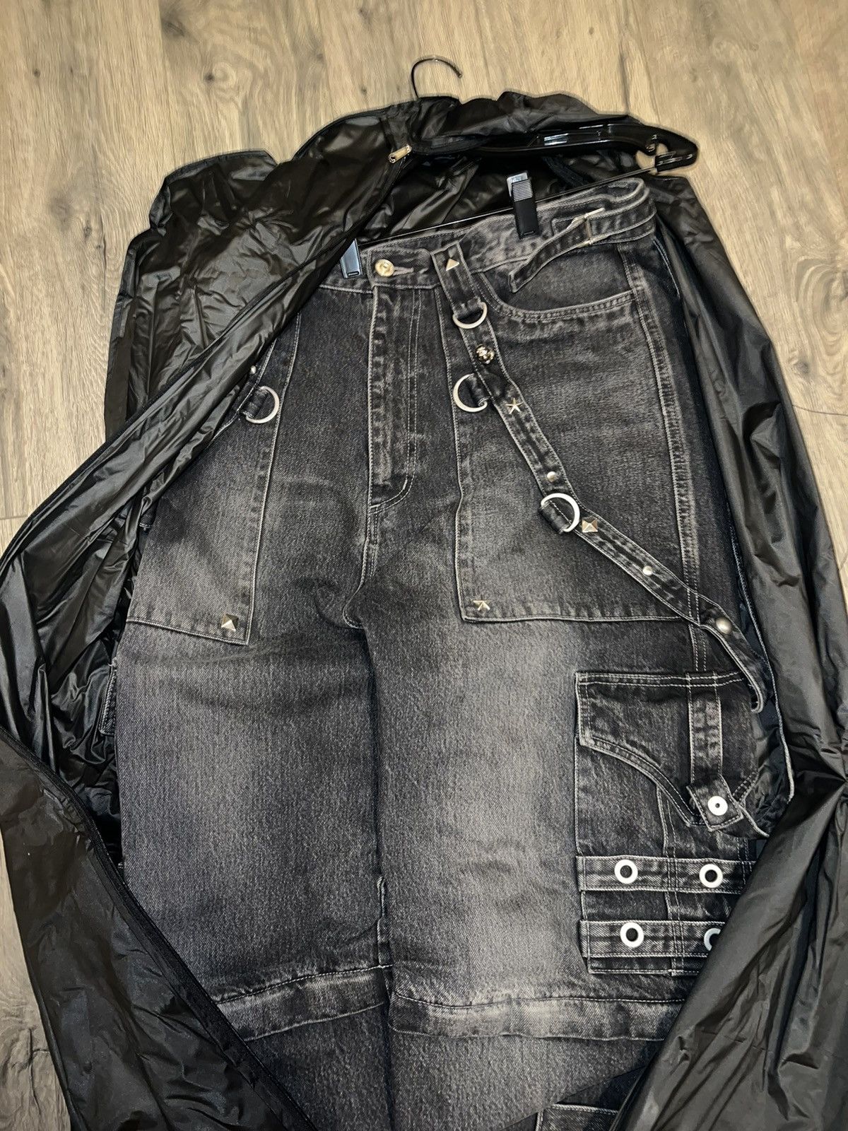 Balenciaga Raver Jeans Denim | Grailed
