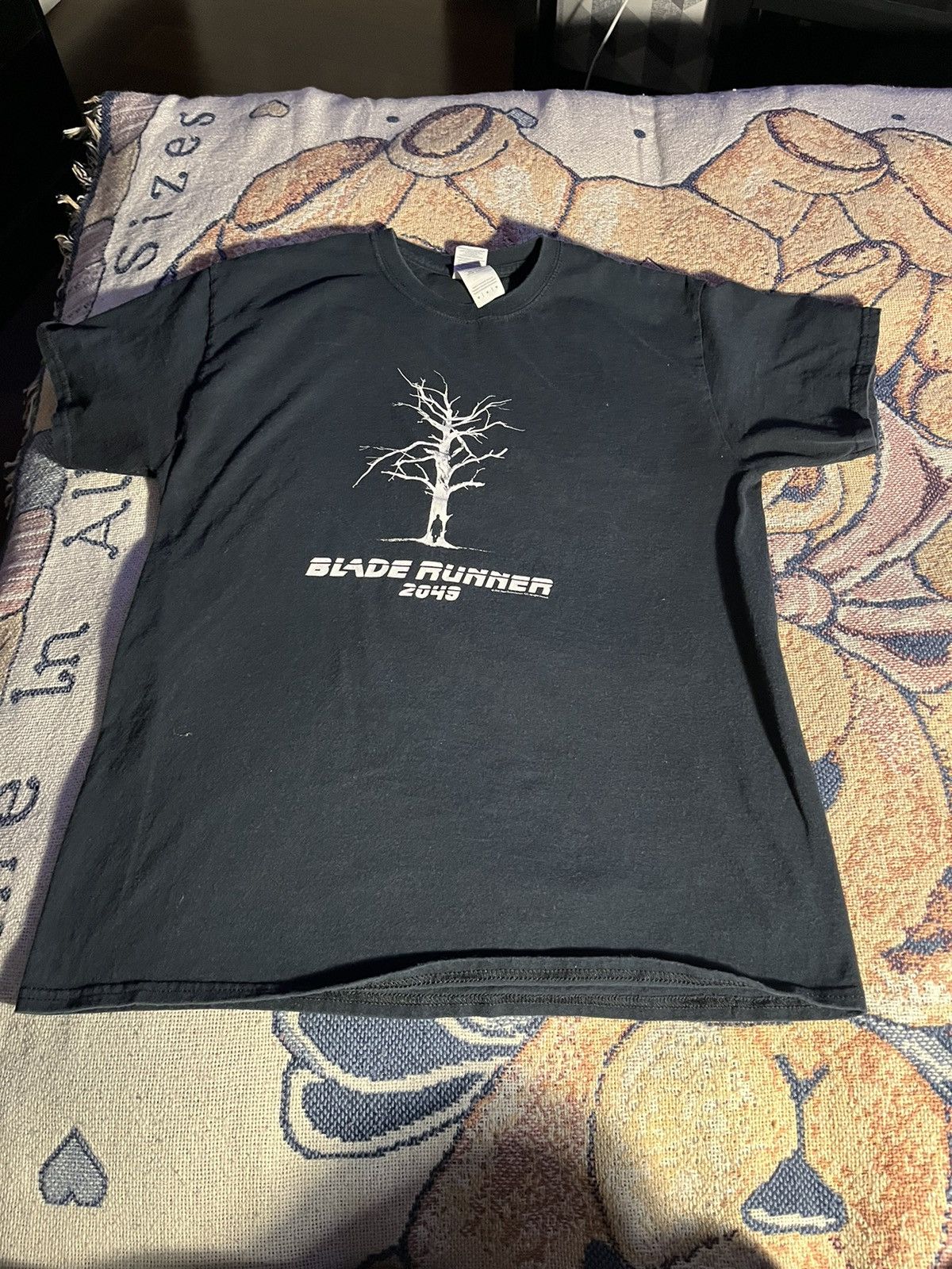 Movie × Sci-Fi Fantasy black Blade Runner 2049 promo shirt | Grailed