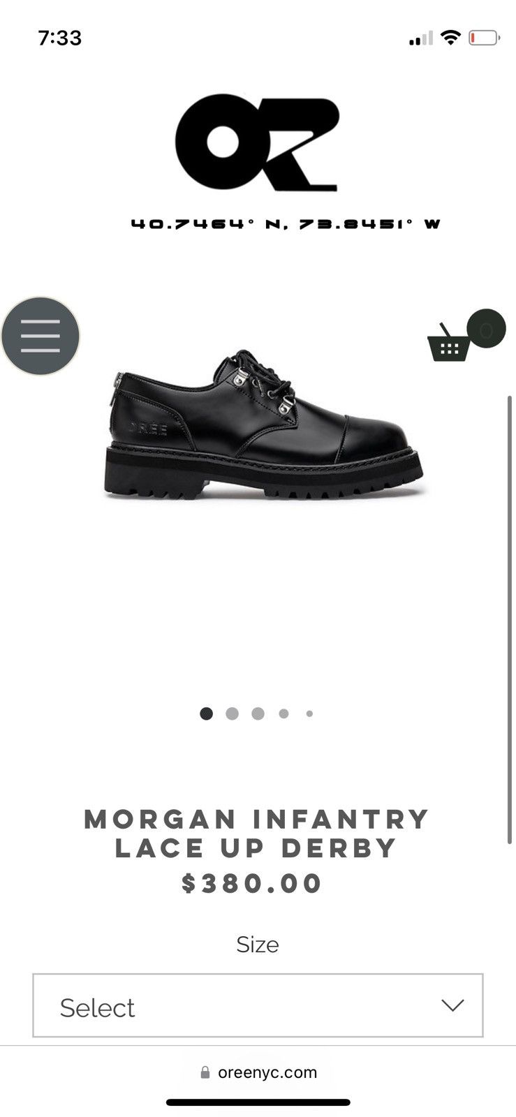 Oree New York Oree NYC Morgan Infantry Derby | Grailed