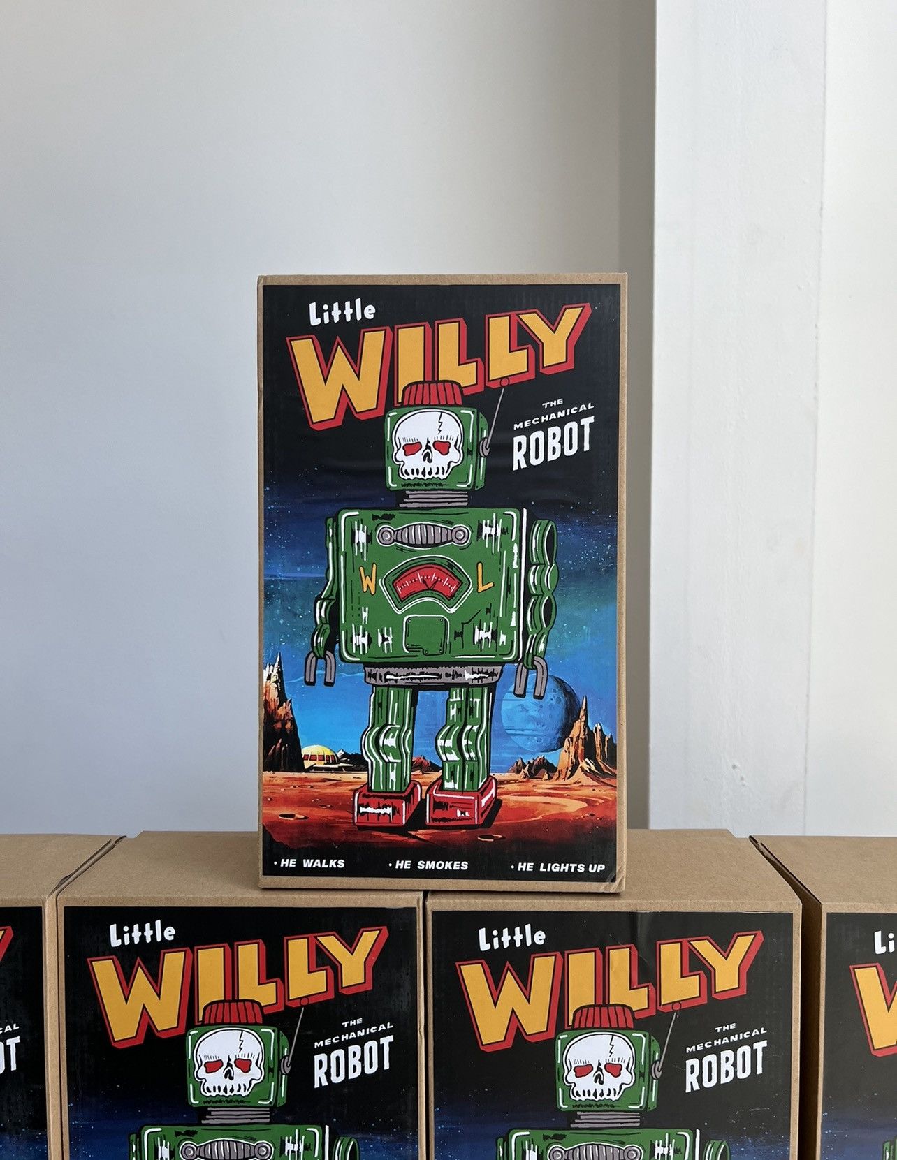 Warren Lotas WARREN LOTAS WILLY ROBOT LA EXCLUSIVE | Grailed