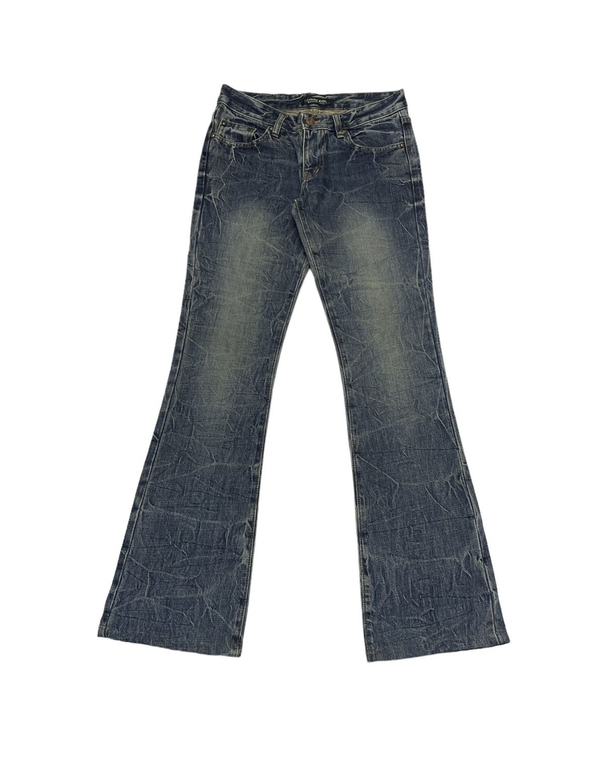 Japanese Brand Vintage ET Boite Japan Flare jeans | Grailed