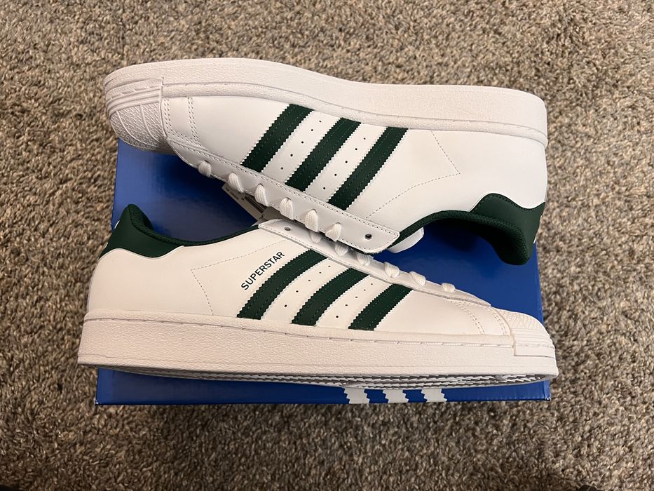 Adidas Superstar Green | Grailed
