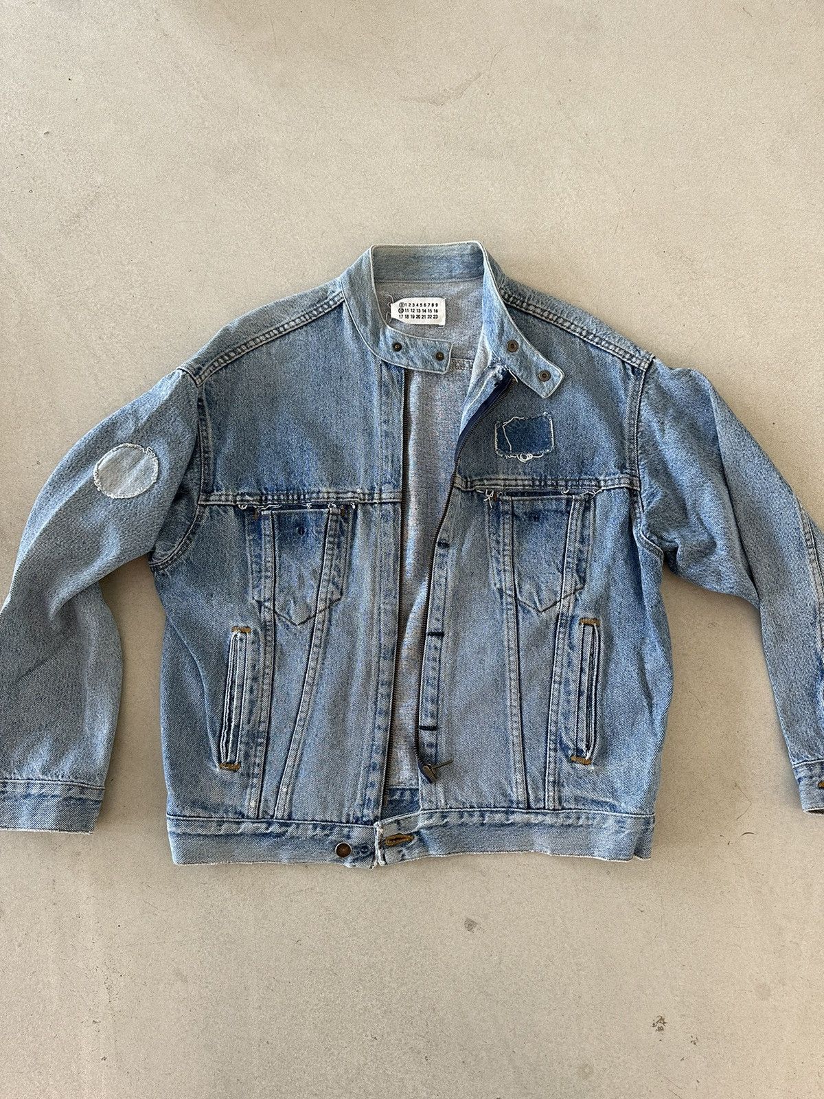 Maison Margiela MAISON MARTIN MARGIELA ARTISANAL 2002 Denim Jacket ...