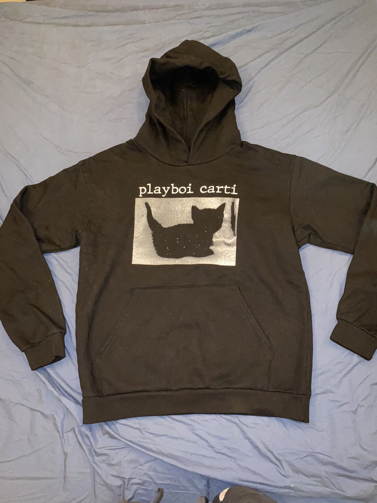 Vintage Playboi Carti WLR Cat Hoodie OFFER ME | Grailed