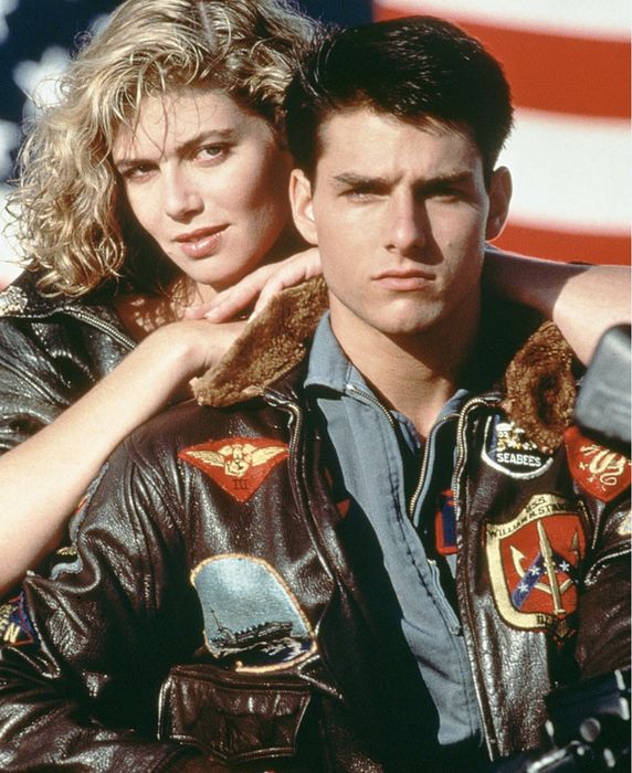 Vintage Vintage Top Gun Tom Cruise Avirex Leather G-1 Jacket US Navy ...