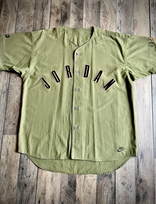Nike 90s Nike Jordan baseball jersey embroidered L | Grailed