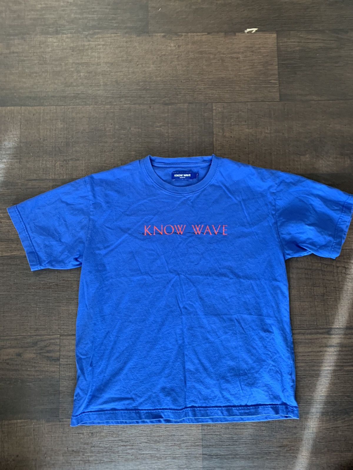 Know Wave Know Wave Blue Tee Shirt L | Grailed
