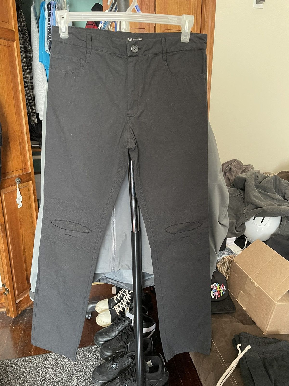 Raf Simons Raf Simons SS03 Consumed Trousers | Grailed