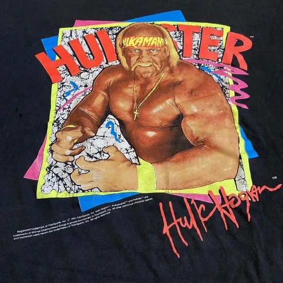 Vintage VTG 1991 Hulk Hogan Hulkster T Shirt WWF Winer Size XL | Grailed