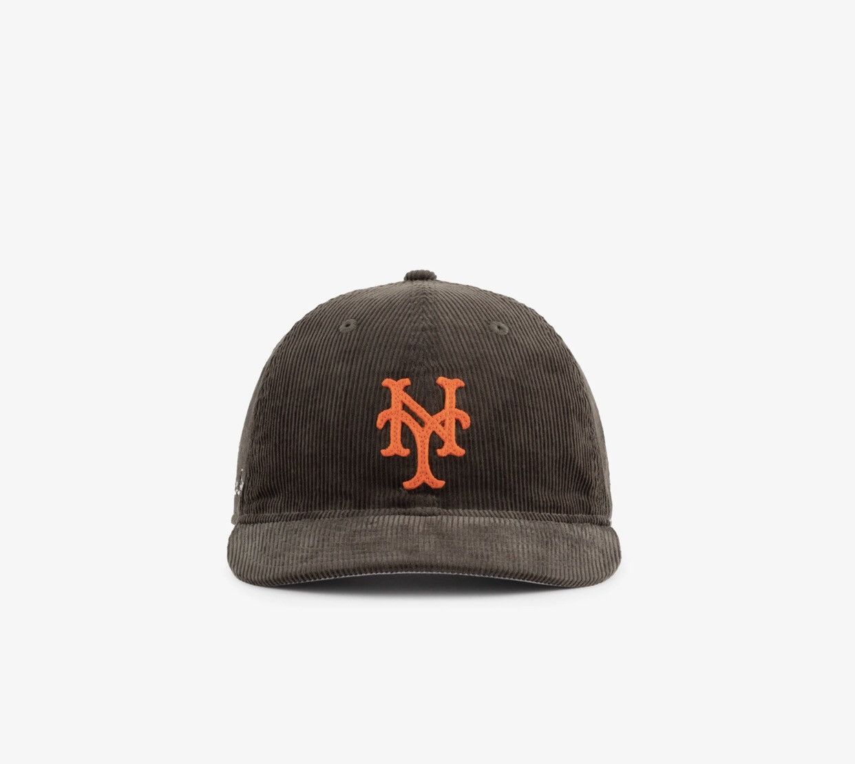 New Era ALD / New Era Micro Cord Mets Hat olive green strapback | Grailed
