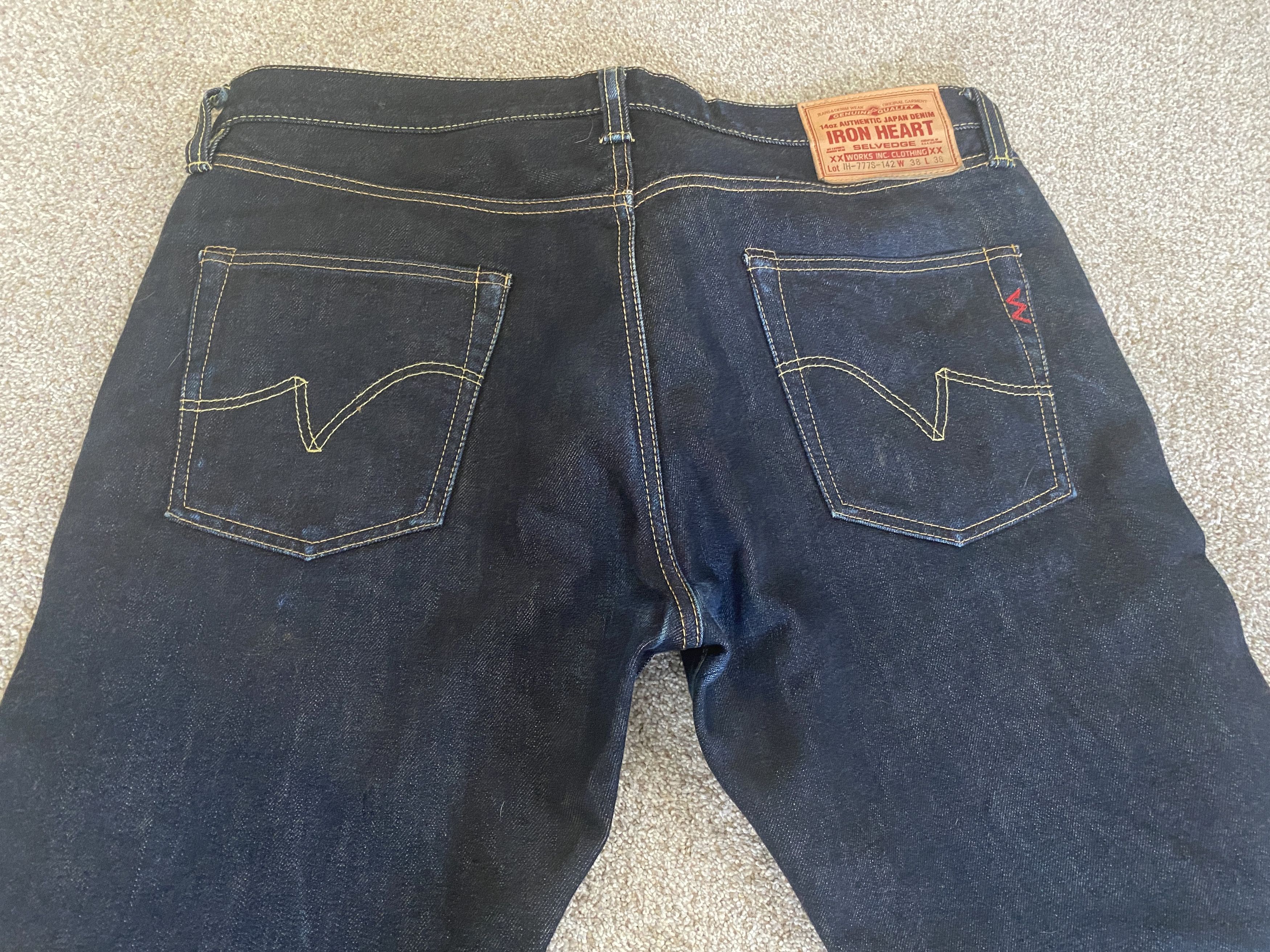 Iron Heart Iron Heart IH-777S-142 Slim Tapered 14oz | Grailed