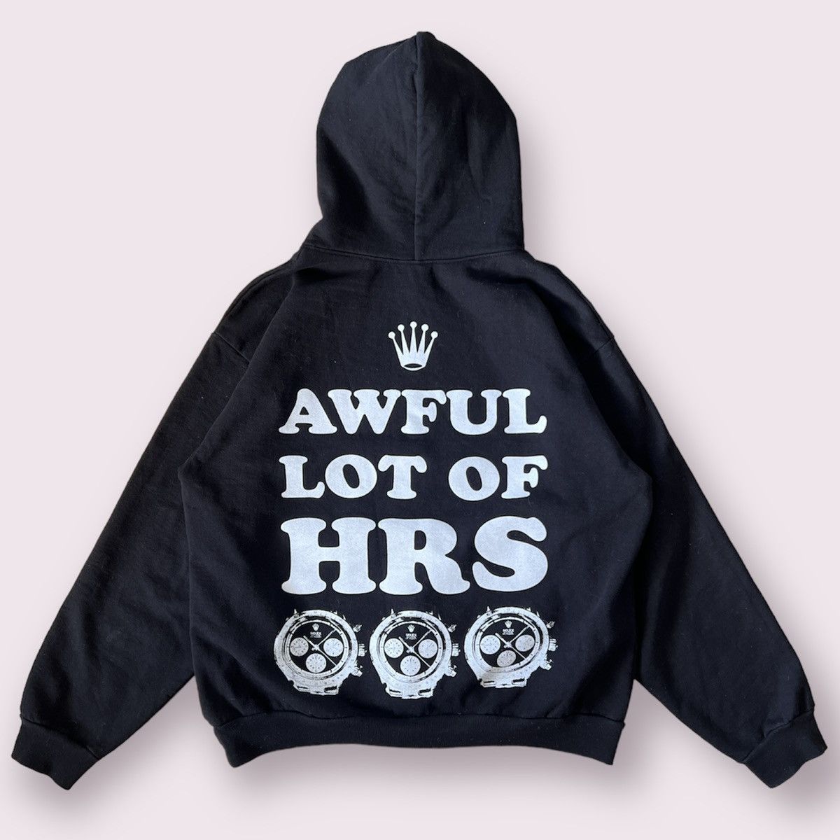 Awful Lot of Cough Syrup Awful Lotta Cough Syrup x 24hrs Rolex Hoodie ...