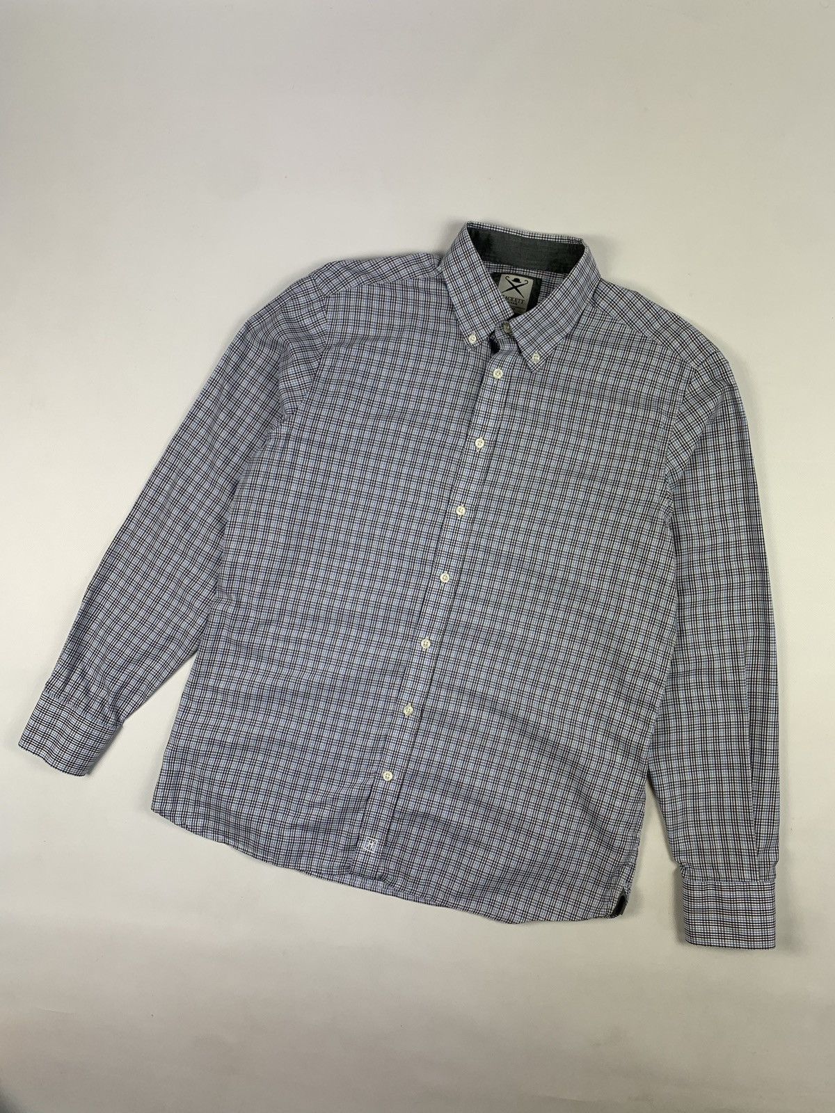 Hackett Hackett Mayfair men’s mini twill check long sleeve shirt | Grailed