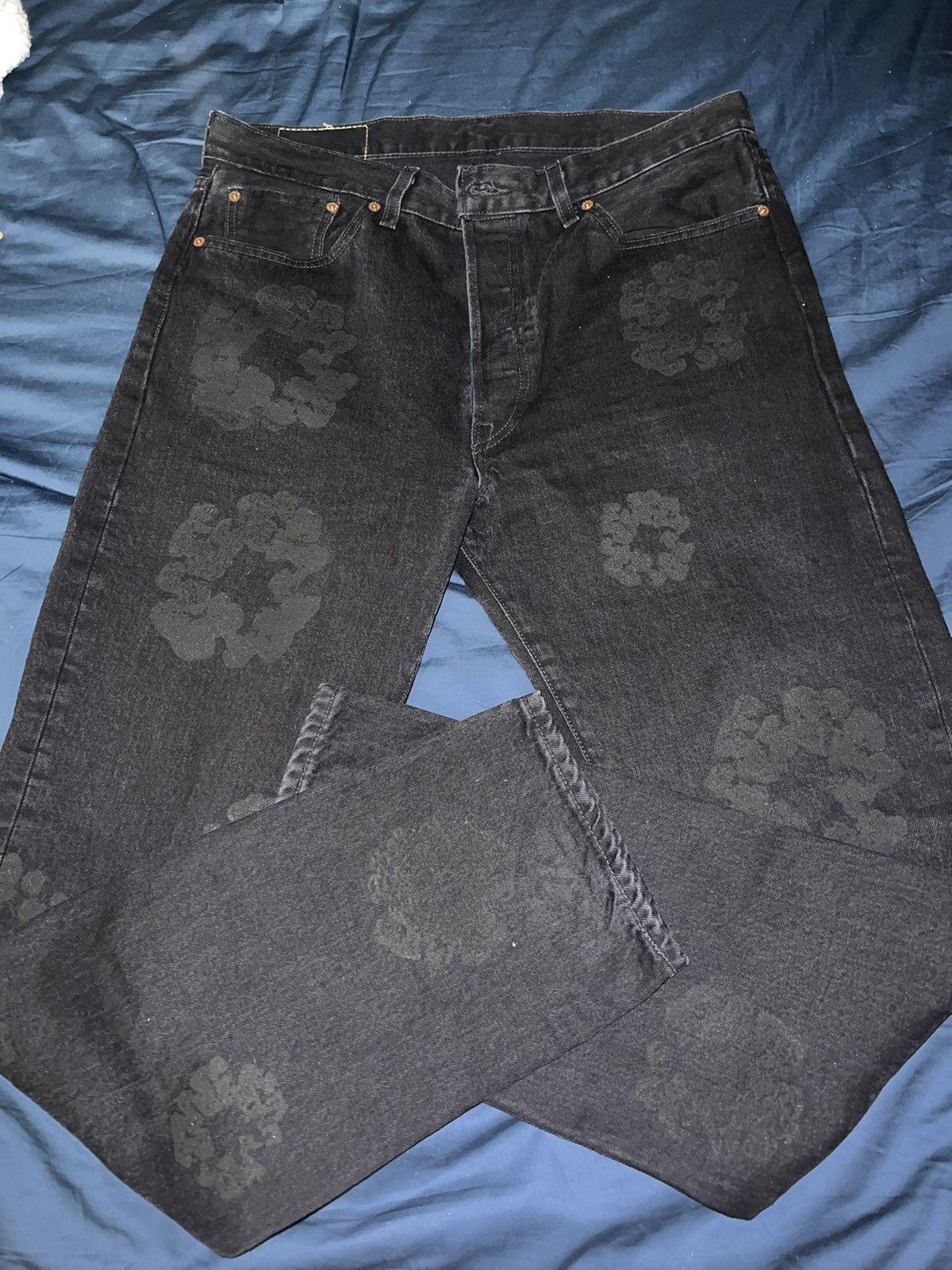 DENIM TEARS × Levi's × Streetwear Denim Tears “MONOCHROME” Jeans | Grailed