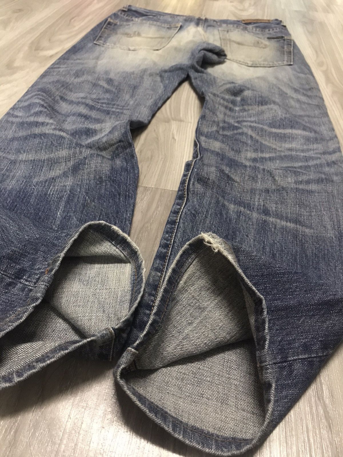 Japanese Brand BLUEWAY Straight Jeans | Grailed