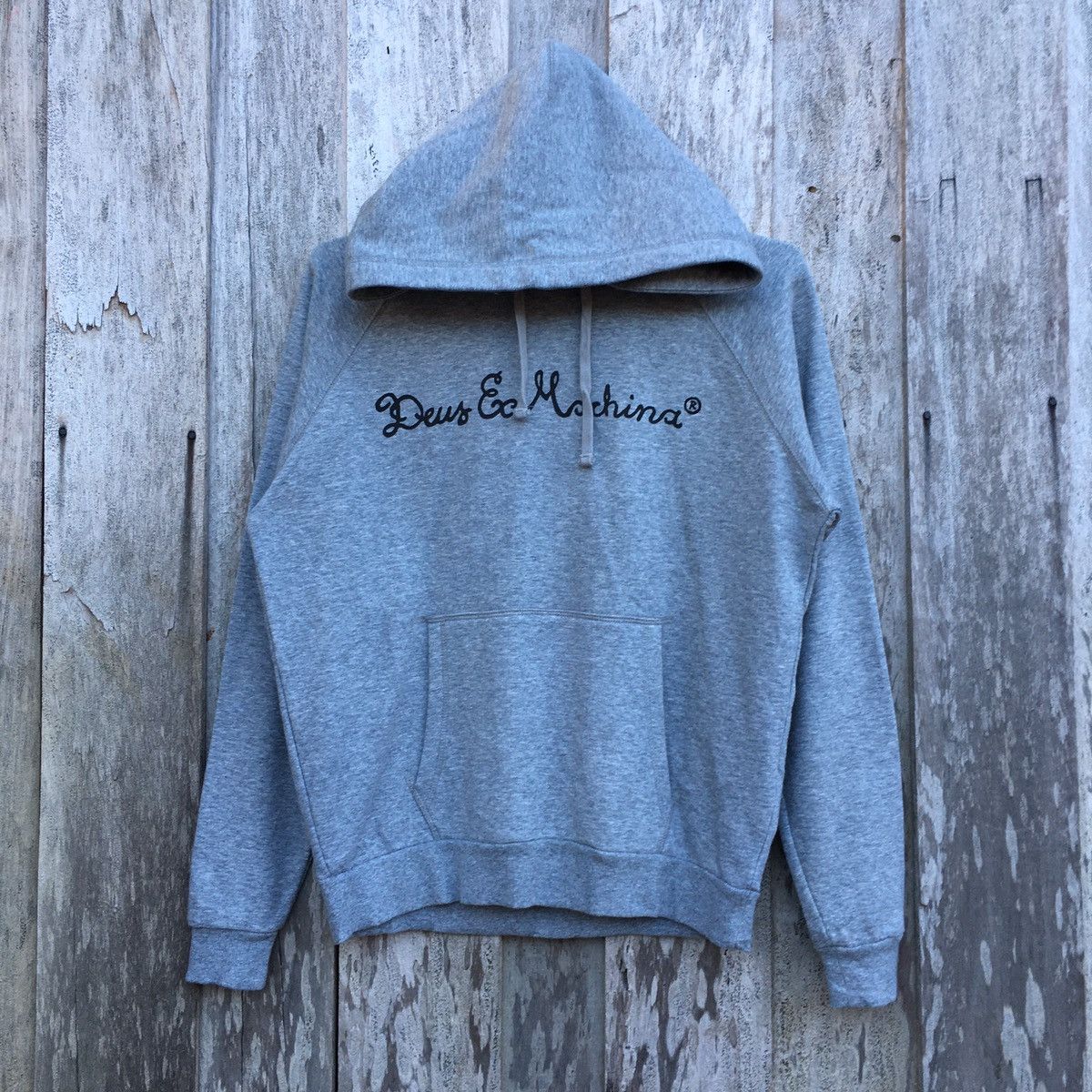 Deus Ex Machina Deus Ex Machina Spell Out Hoodie Sweatshirt Big Logo ...