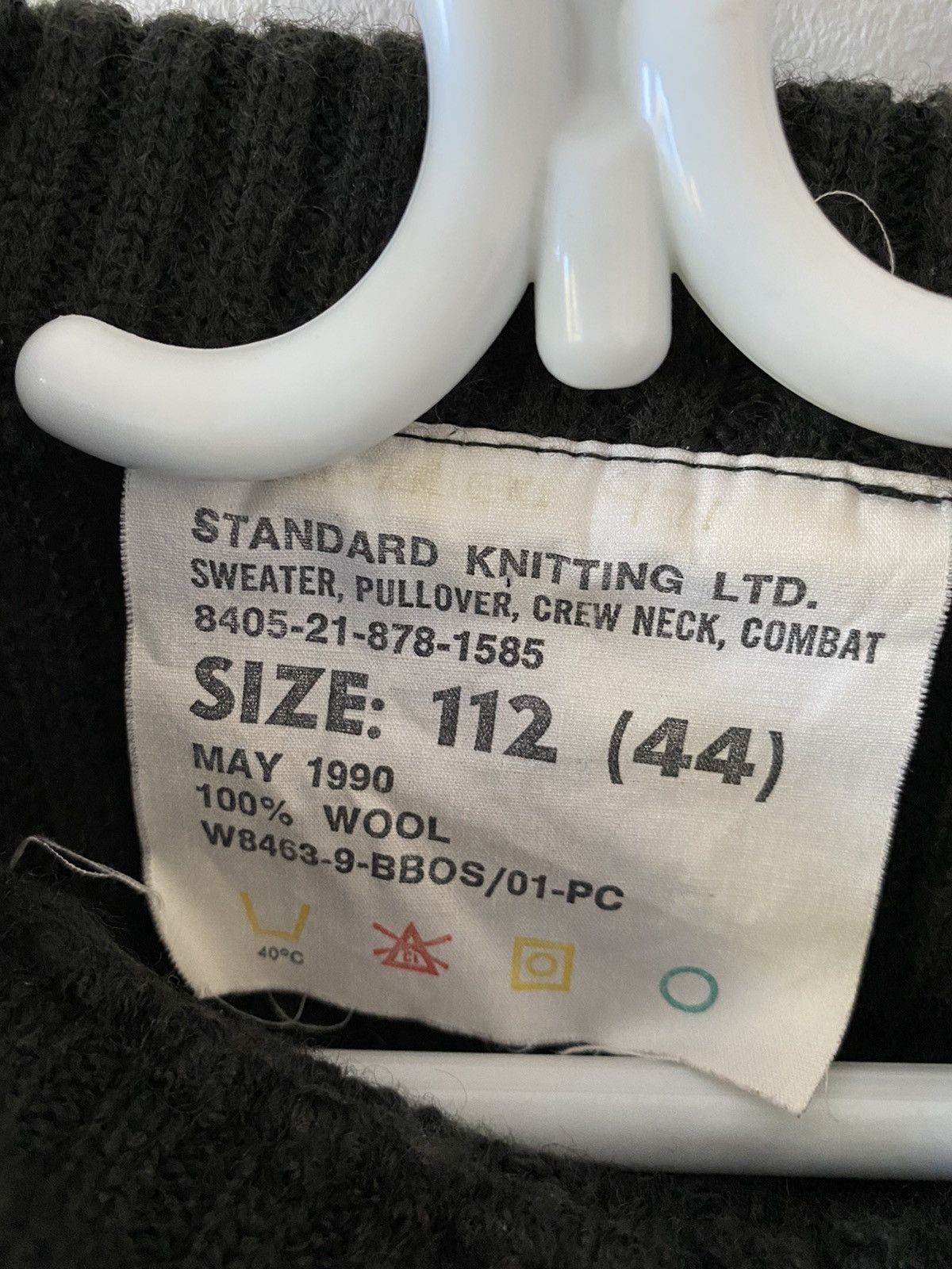 Vintage Military Standard Issue Officer Sweater | Grailed