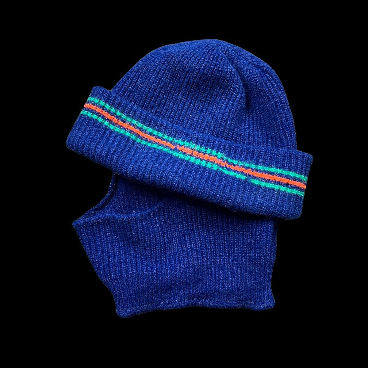 Japanese Brand × Streetwear × Vintage Vintage Blue Eski Cap Ski Mask ...