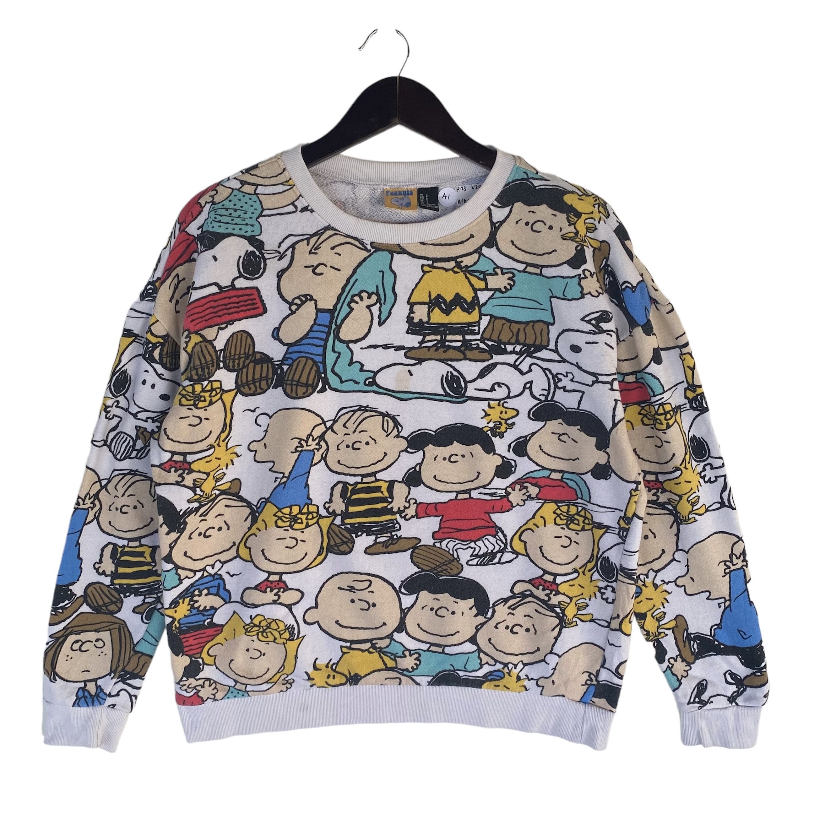 Disney × Peanuts × Peanuts & Co PEANUTS Snoopy cartoon fullprint rare ...