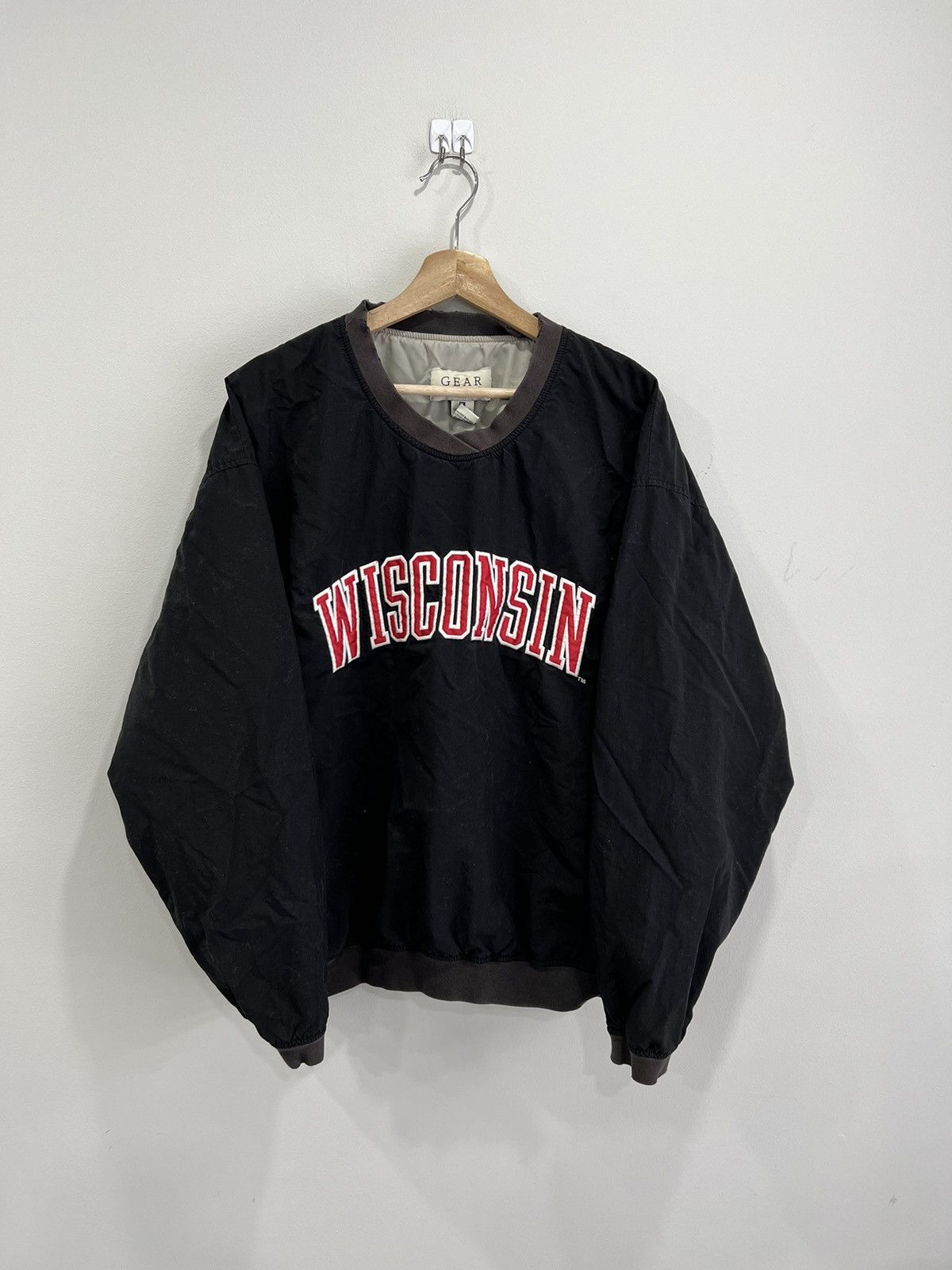 Vintage Vintage Wisconsin Badgers Jacket pullover | Grailed