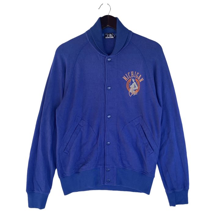 Hysteric Glamour 💥VINTAGE HYSTERIC GLAMOUR Michigan Univ Varsity Japan jacket | Grailed