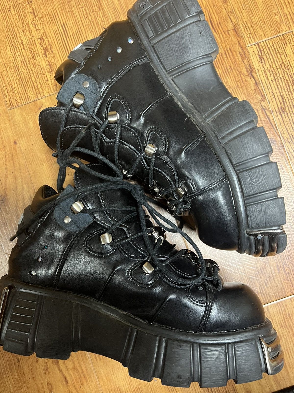 New Rock New Rock Platform Boots | Grailed