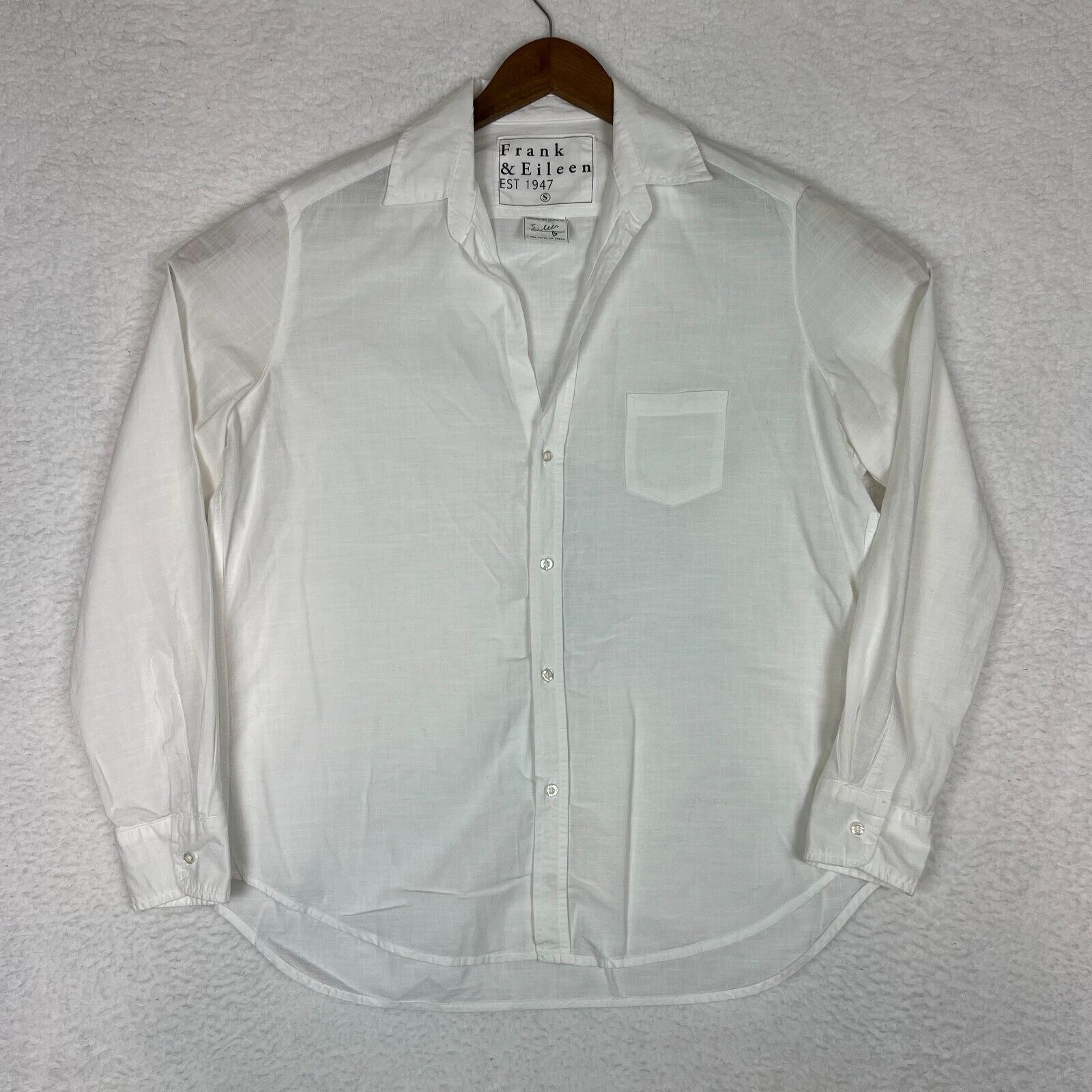 Vintage Frank & Eileen Tattered Shirt size Small🔥 27" x 23" | Grailed