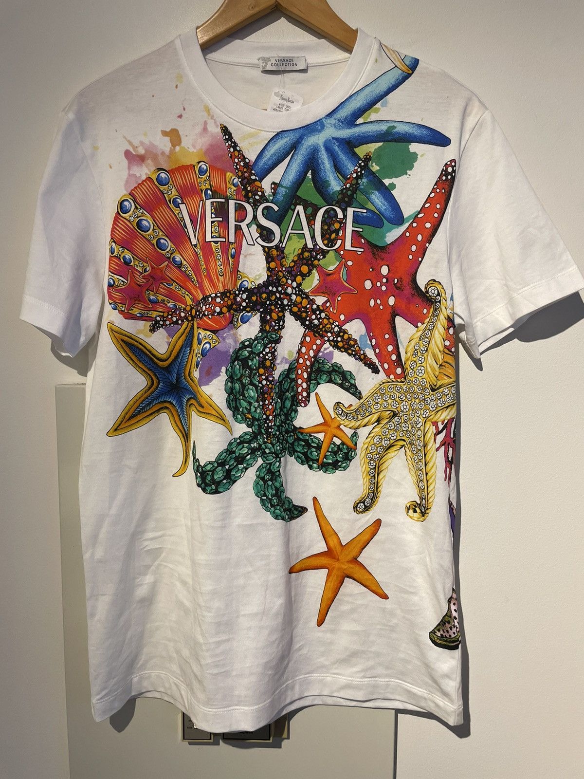 Versace Rare Super Runway Limited Edition Versace Jewel Tee T-shirt ...
