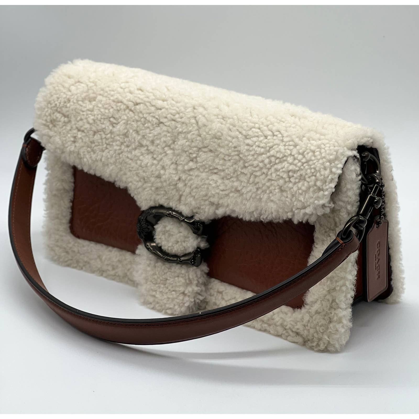 Coach Limited Edition COACH Shearling Tabby Shoulder Bag 26 | Grailed