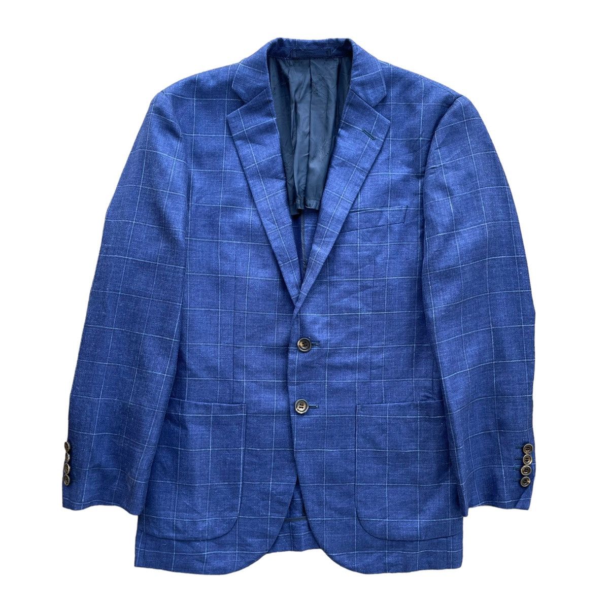 Loro Piana 💥 LORO PIANA MEN CLASSIC CHECKER COTTON FORMAL JACKET | Grailed