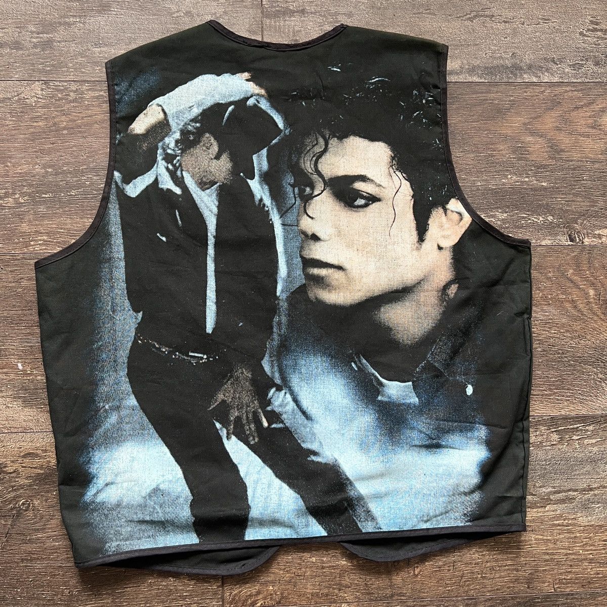 Vintage RARE Michael Jackson Vest Sleeveless Tank Top merch pop 90s ...