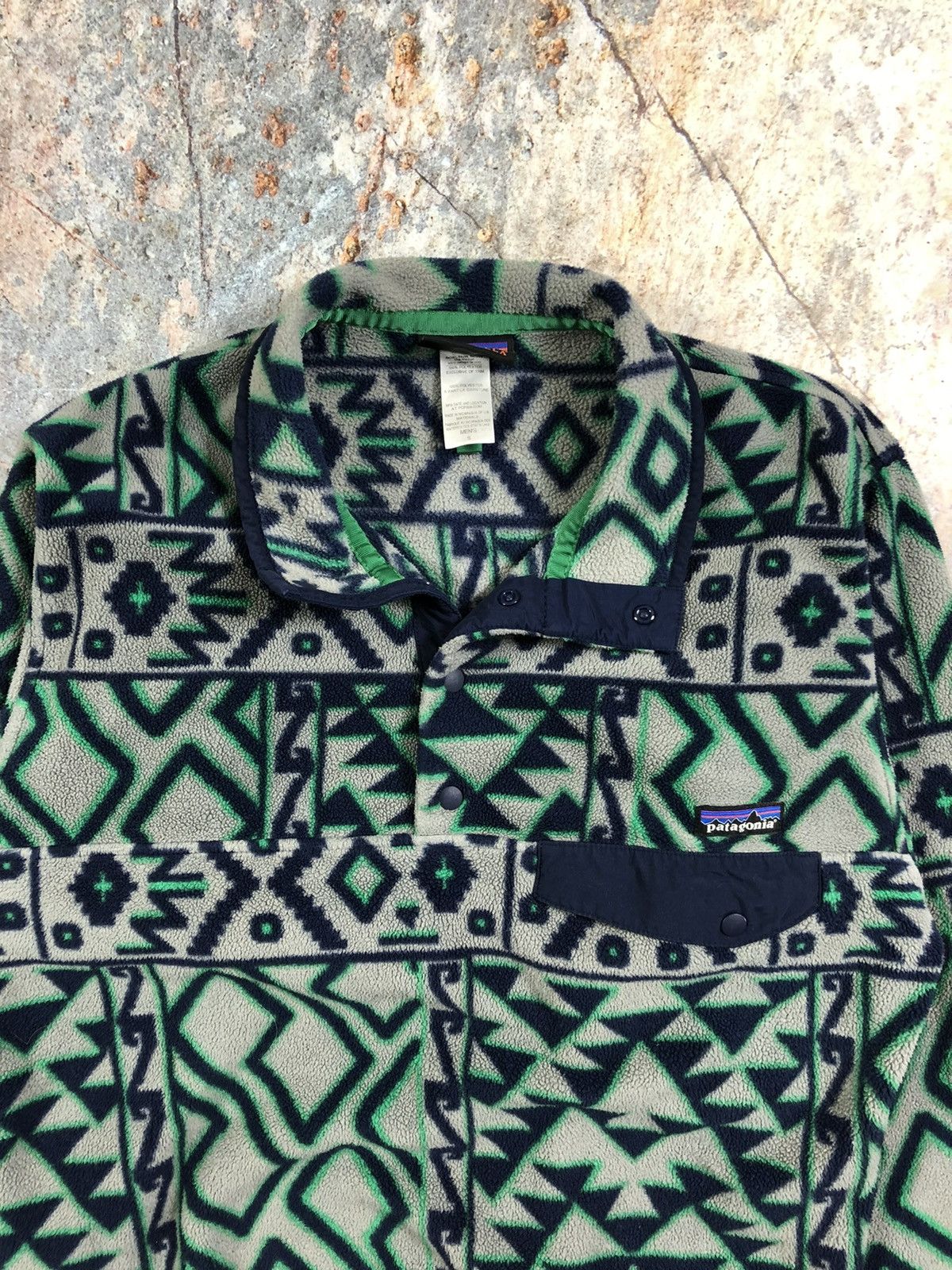 Patagonia × Vintage Patagonia vintage synchilla fleece snap-t rare ...
