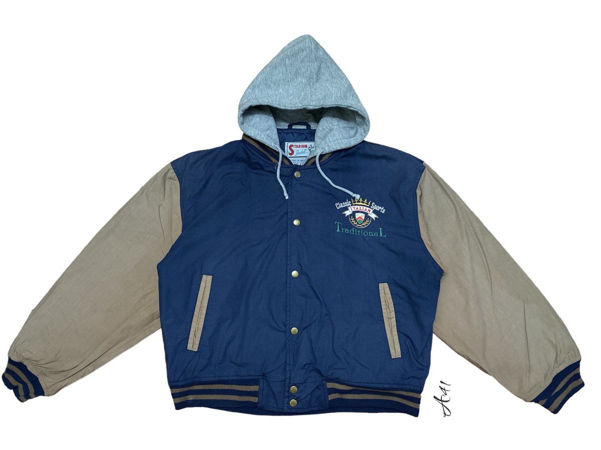 Vintage Vintage Stadium Jacket Classic Sport Italian Varsity Jacket ...