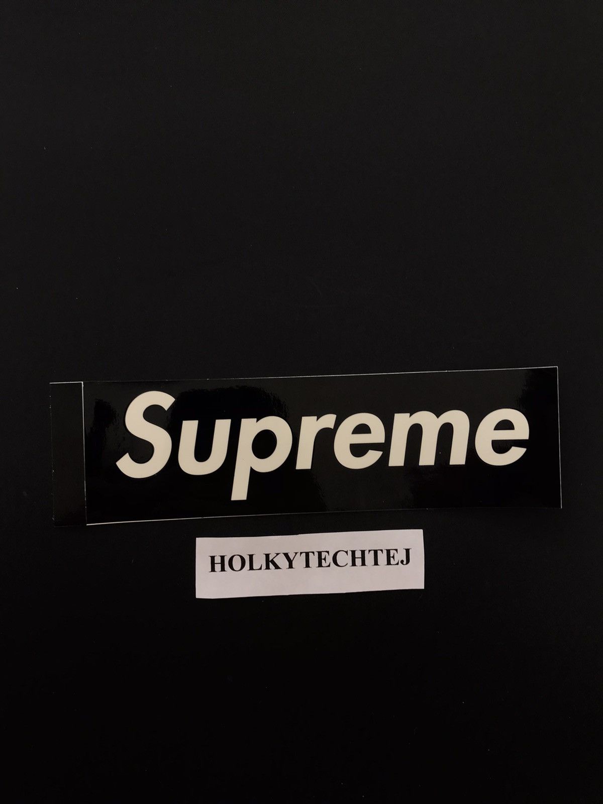 Supreme Supreme Transparent Box Logo Sticker | Grailed