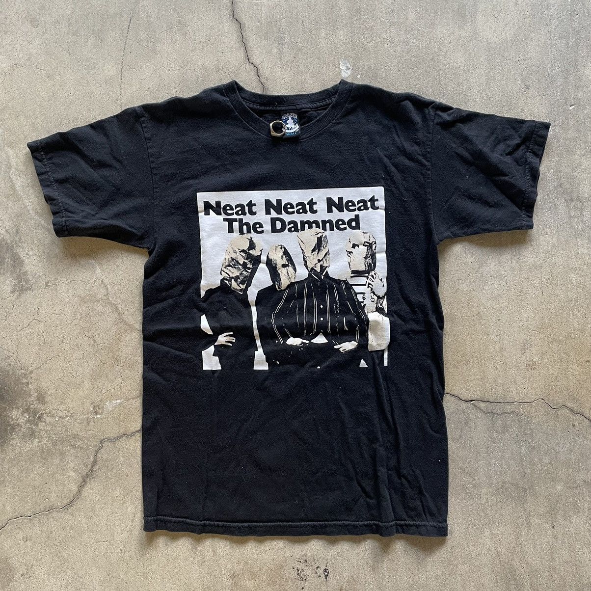 Band Tees × Vintage Vintage Y2K The Damned "Neat Neat Neat" Punk Band ...
