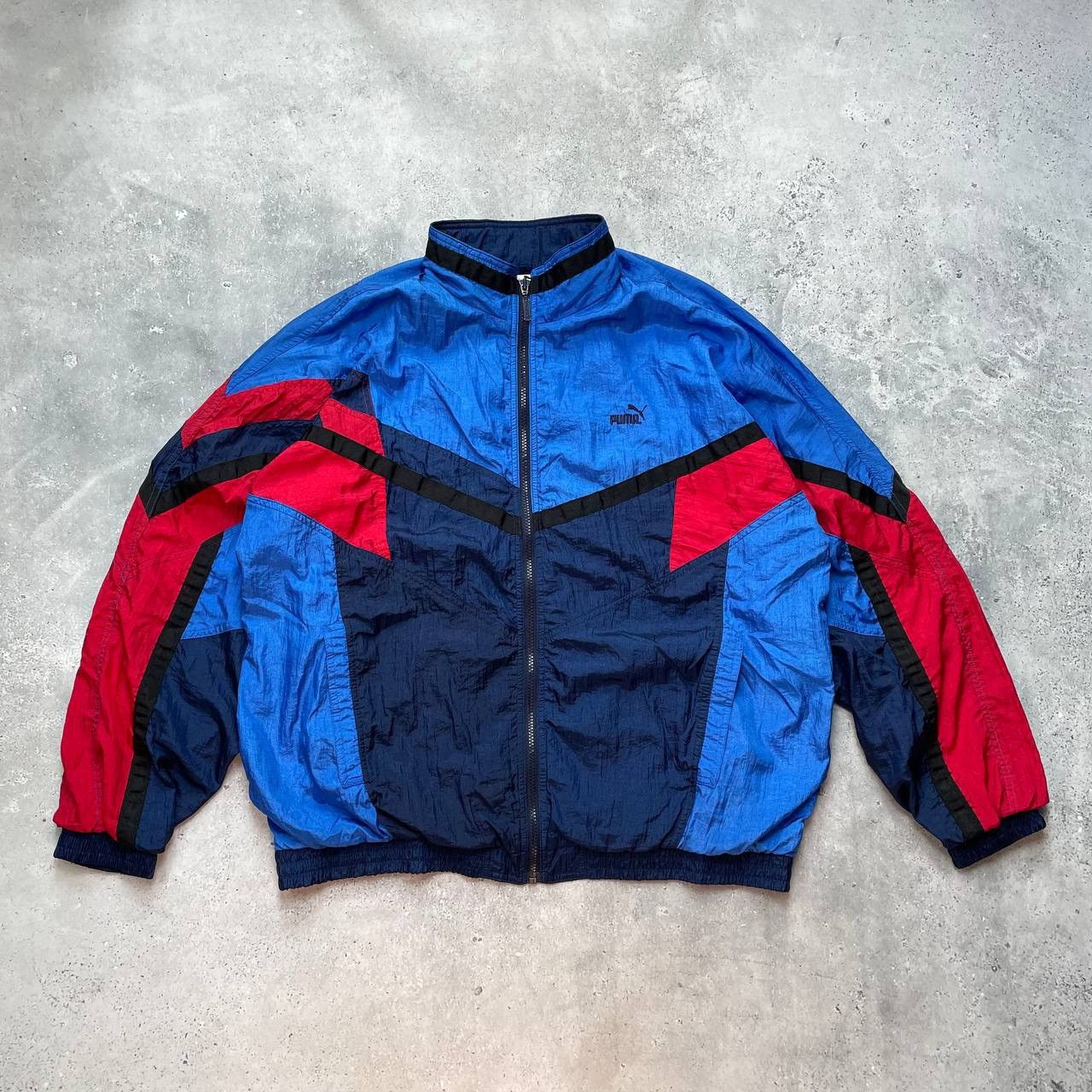 Puma × Vintage Vintage 80s 90s Puma Retro Nylon Track Jacket | Grailed