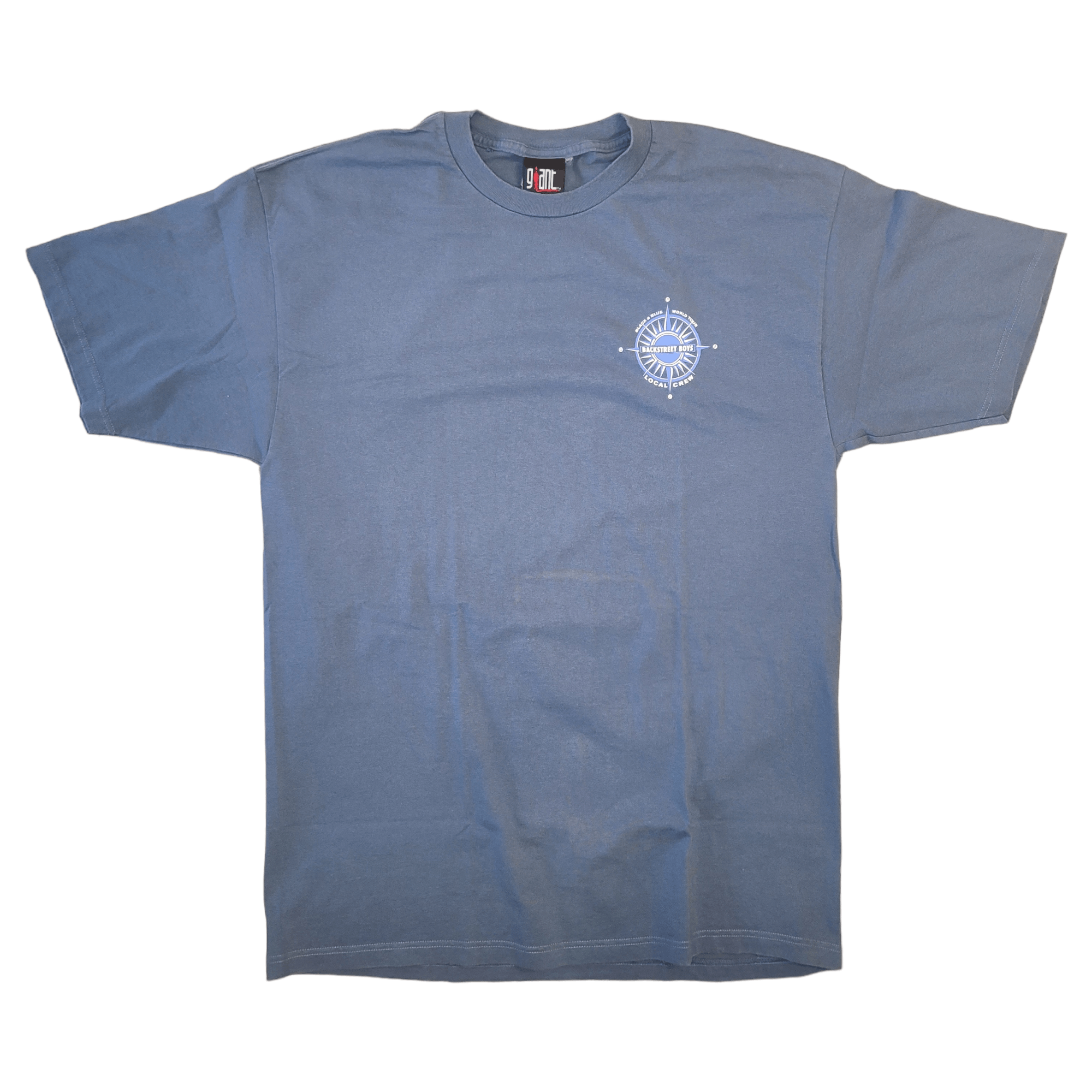 Giant Vintage 01 Backstreet Boys Black & Blue World Tour Crew Tee | Grailed