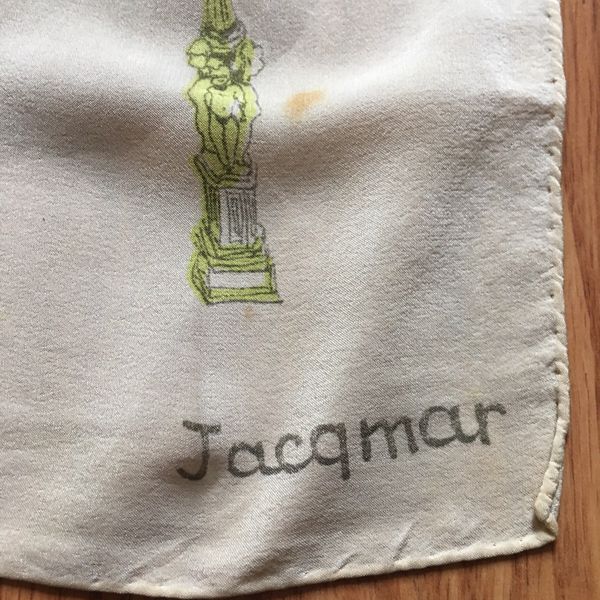 Vintage Jacqmar Vintage 1970s Trafalgar Square London Silk Scarf | Grailed