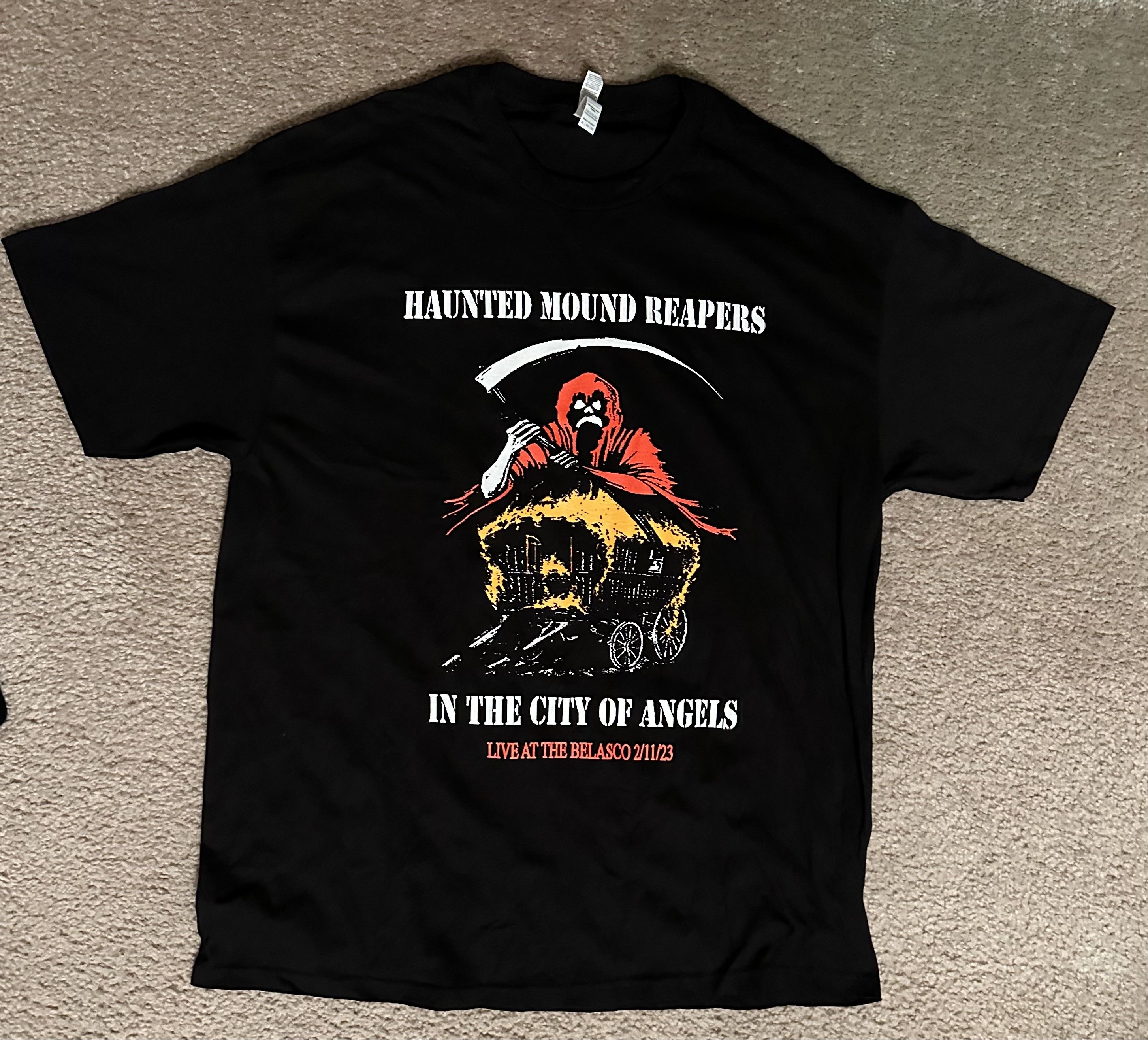 Haunted Mound LA EXCLUSIVE Butcher House Tour Haunted Mound T-Shirt ...